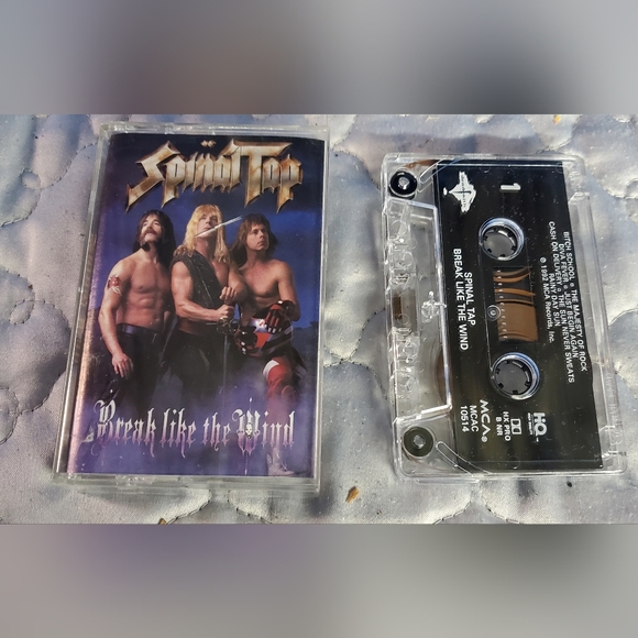 Media | Spinal Tap Break Like The Wind Audio Cassette | Poshmark